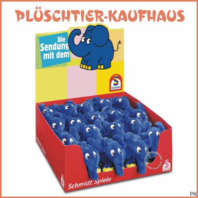 Die Sendung mit dem Elefanten - blauer Elefant S